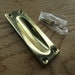 Solid Brass Recessed Inset Flush Handle Door Pull Handle Sliding Door ...