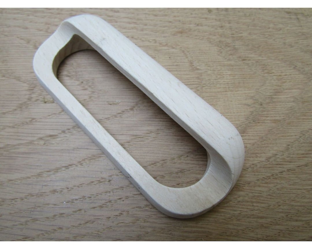 Solid Wood Recessed/flush Inset Lay on Door Handle Sliding Wooden ...