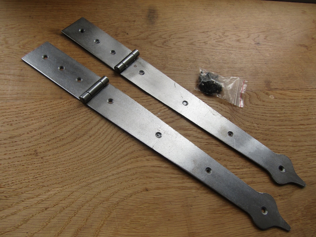 Rustic Vintage 15" SPEAR HEAD STRAP Hinges Tee Hinges Rustic Vintage ...