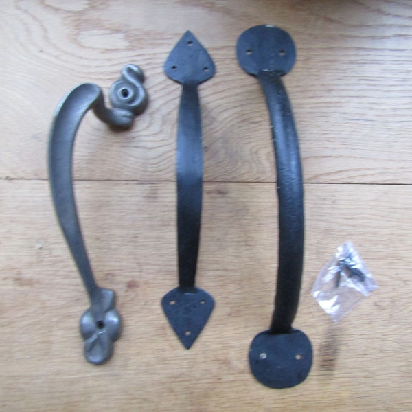 Iron Door Pulls - Etsy