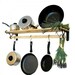 1883 Kitchen Pantry Shelf Pot Pan Rack Holder Storage Hanger Vintage ...