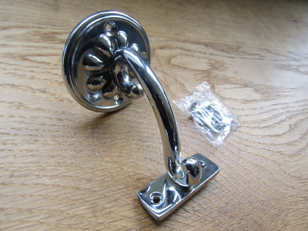 HAND RAIL BRACKET Bannister Support Stair Rail Bracket Balustrade ...