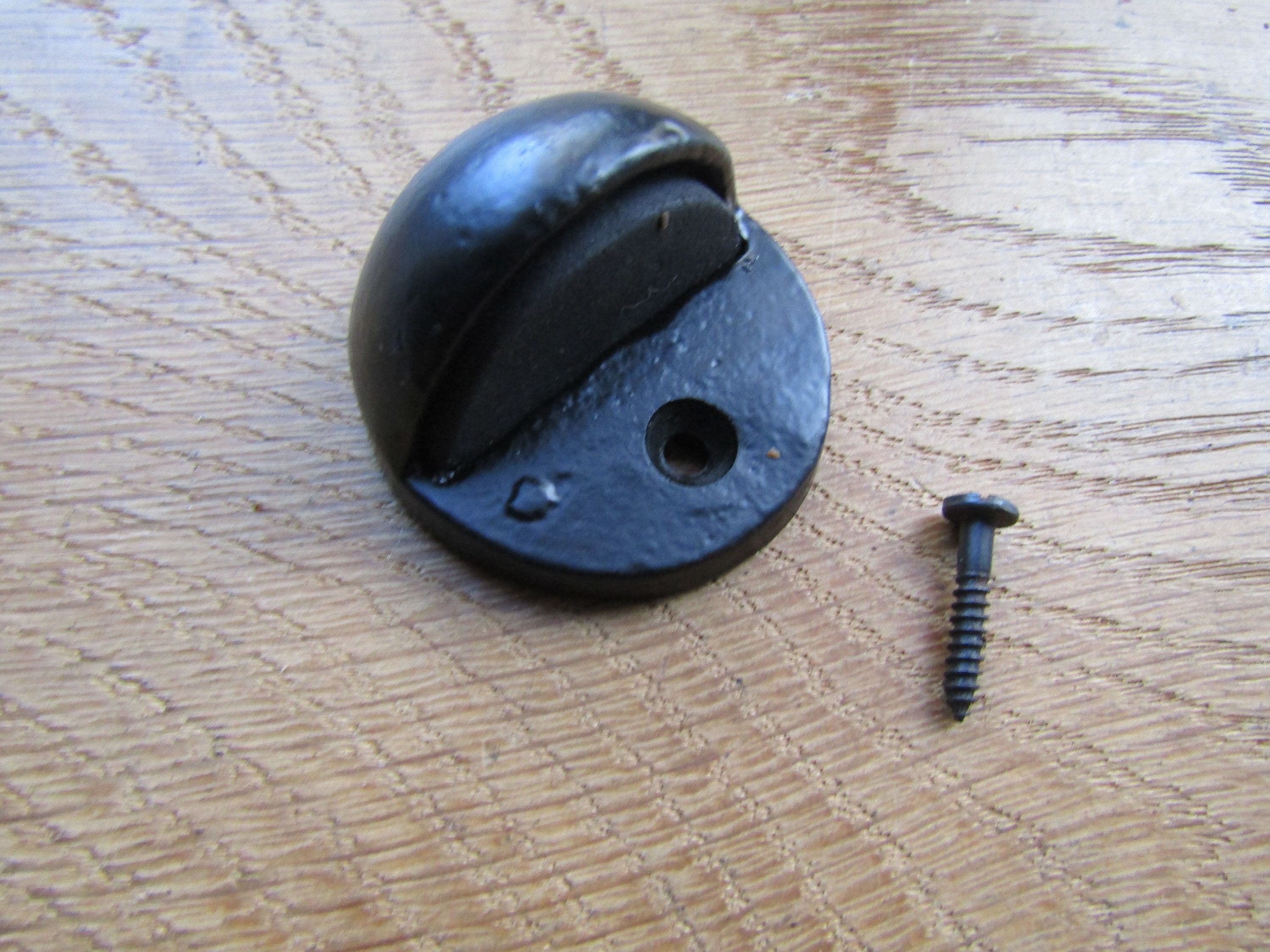 Rustic Iron Door Stop Vintage Cast Iron Old Victorian Style Floor Door ...