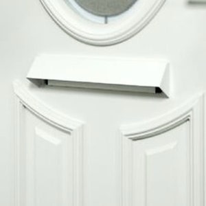 SECURITY HOOD 345 X 65mm Postal Letter Box Plate Safety Security Hood ...