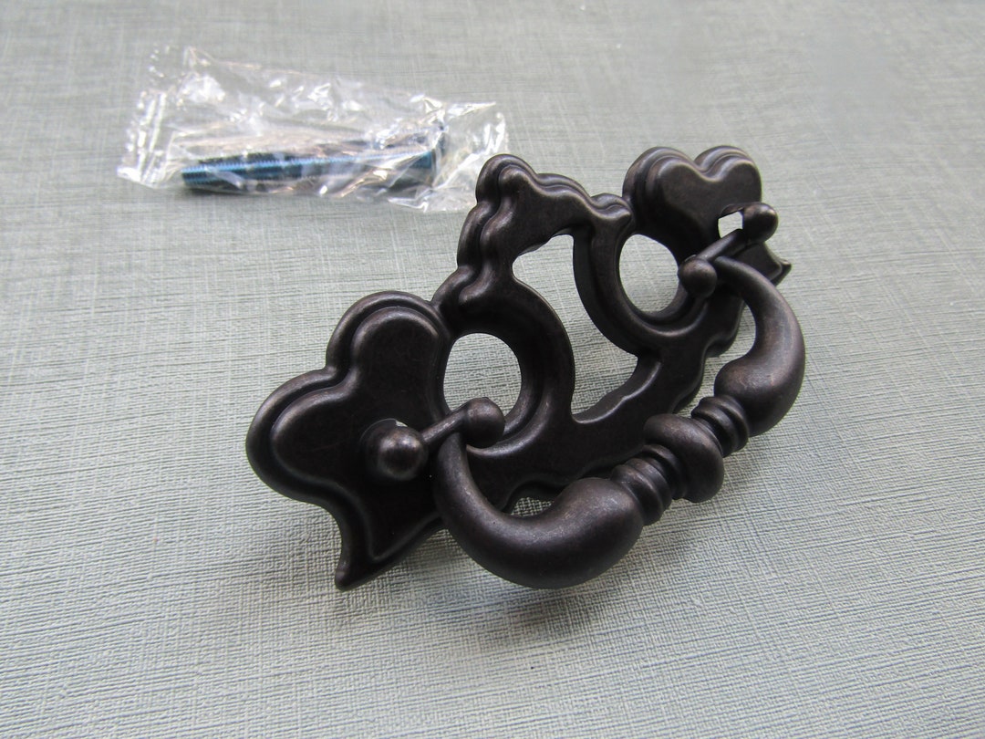 Vintage Drop Bar Handle Rustic Old Retro Furniture Cupboard Drawer ...