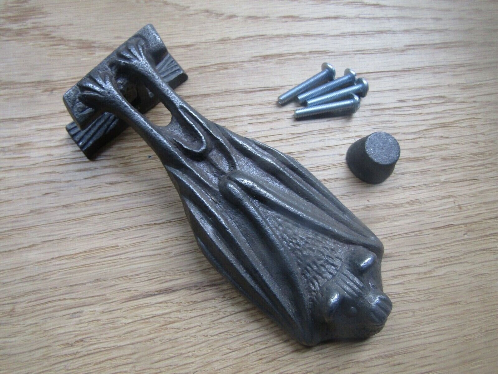 Vintage Old Style Cast Iron Rustic Door Knocker Door Bell Home - Etsy