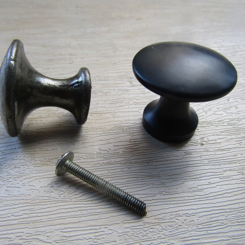 Wrought Iron Cabinet Knob - Etsy