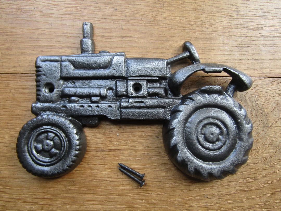 Cast Iron Rustic Bottle Opener Farmhouse/farmer Tractor Vintage Old ...
