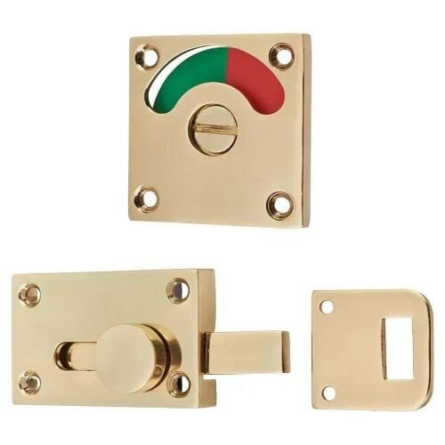 LONDON INDICATOR BOLT Bathroom Toilet Lavatory Wc Door Lock Indicator ...