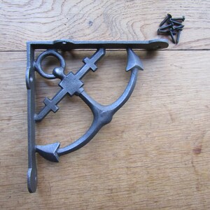 Rustic Iron Shelf Brackets Scaffold Victorian Old Vintage Retro ...