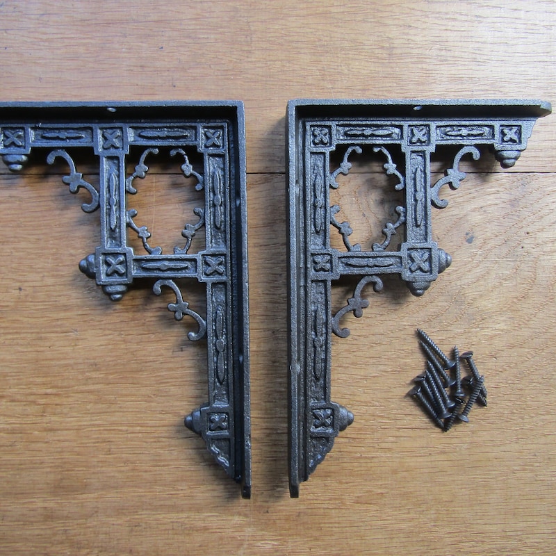 Antique Shelf Brackets - Etsy UK