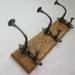 Iron Rustic Coat Hook Antique Vintage Old Style Heavy Cast Iron Hat & Coat Hook Large Hat Hooks ...