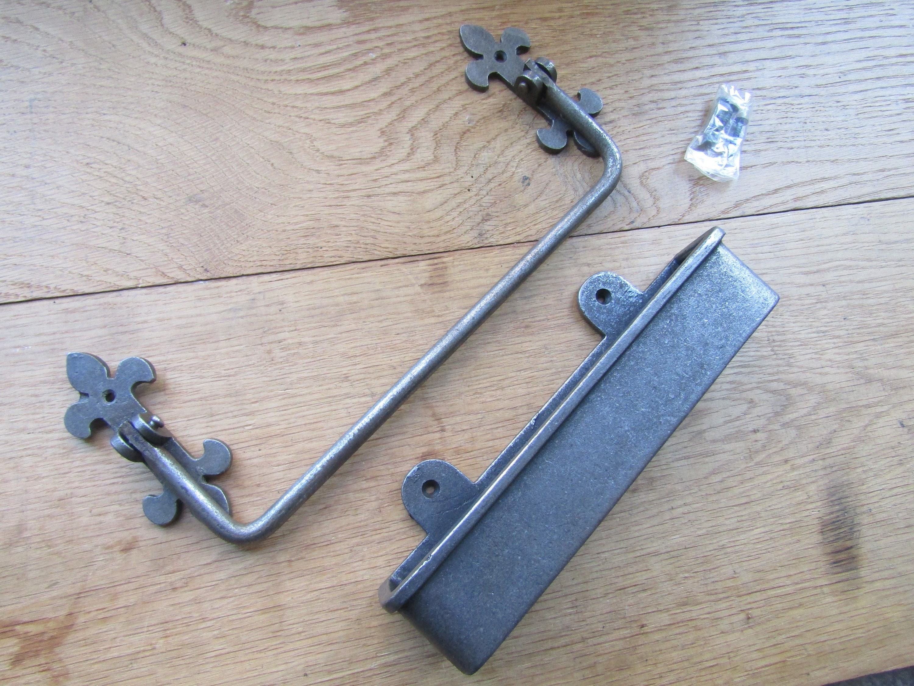 Cast Iron Vintage Rustic Pew Rail UMBRELLA HOLDER Pot Hinge - Etsy