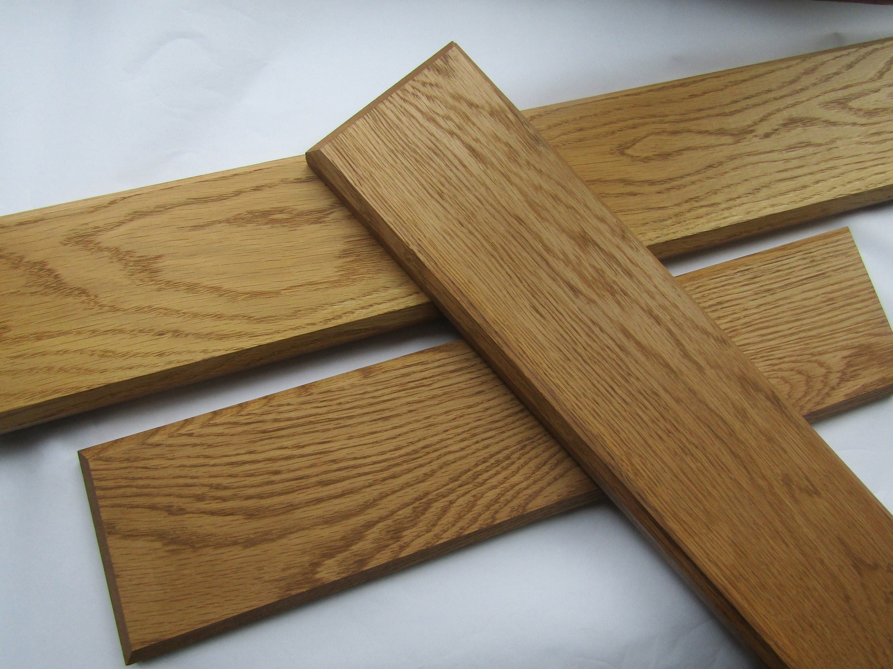 SOLID OAK Coat Rail Rack Plank Wood Plate Plaque Handmade Wooden Coat ...