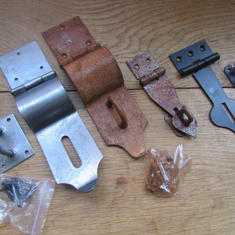 Antique Hasp Lock - Etsy