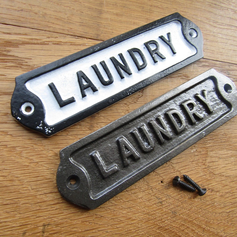 Laundry Room Notice - Etsy