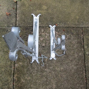 HAND FORGED Iron Blacksmith Sign Board Hanging Bracket Shop Sign House ...