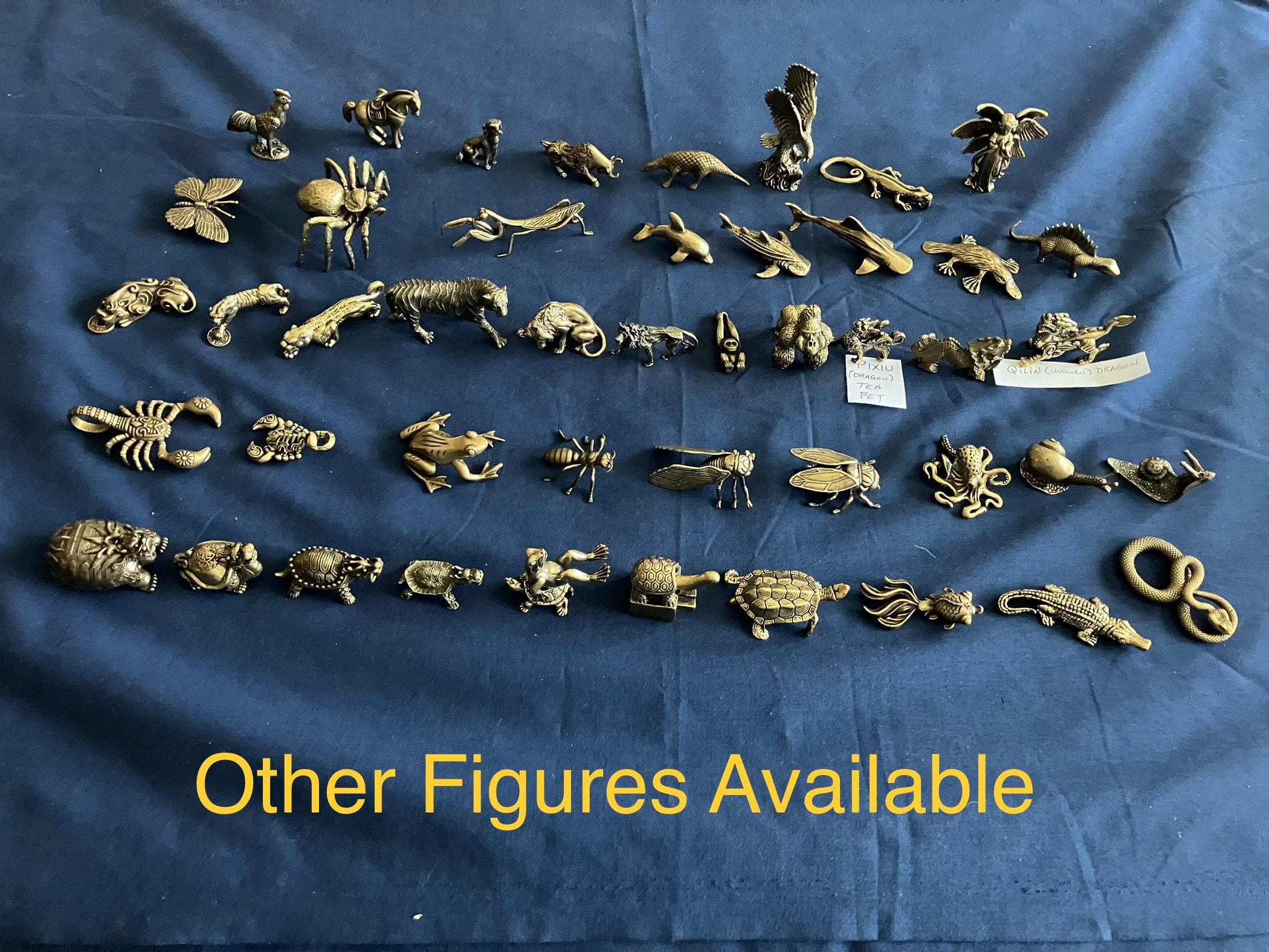 Solid Brass Snake Tea Pet - Etsy