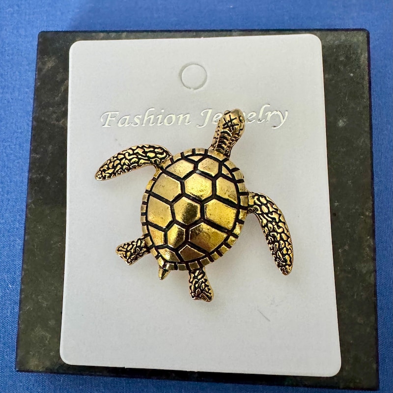 Brass Turtles - Etsy