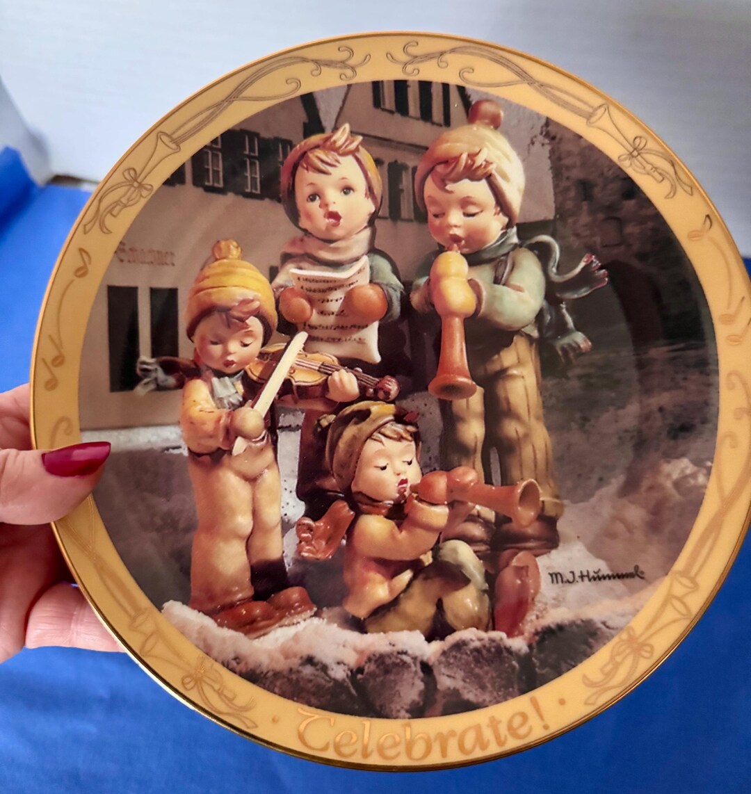 Vintage M I Hummel Millennium Plate Collection “strike up the Band” - Etsy