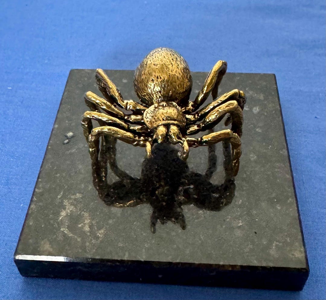 Brass Spider (large)tea Pet - Etsy