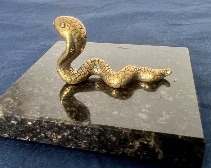 Brass Cobra Snake Tea Pet - Etsy