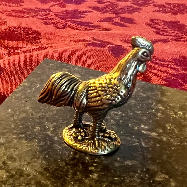 Brass Rooster - Etsy