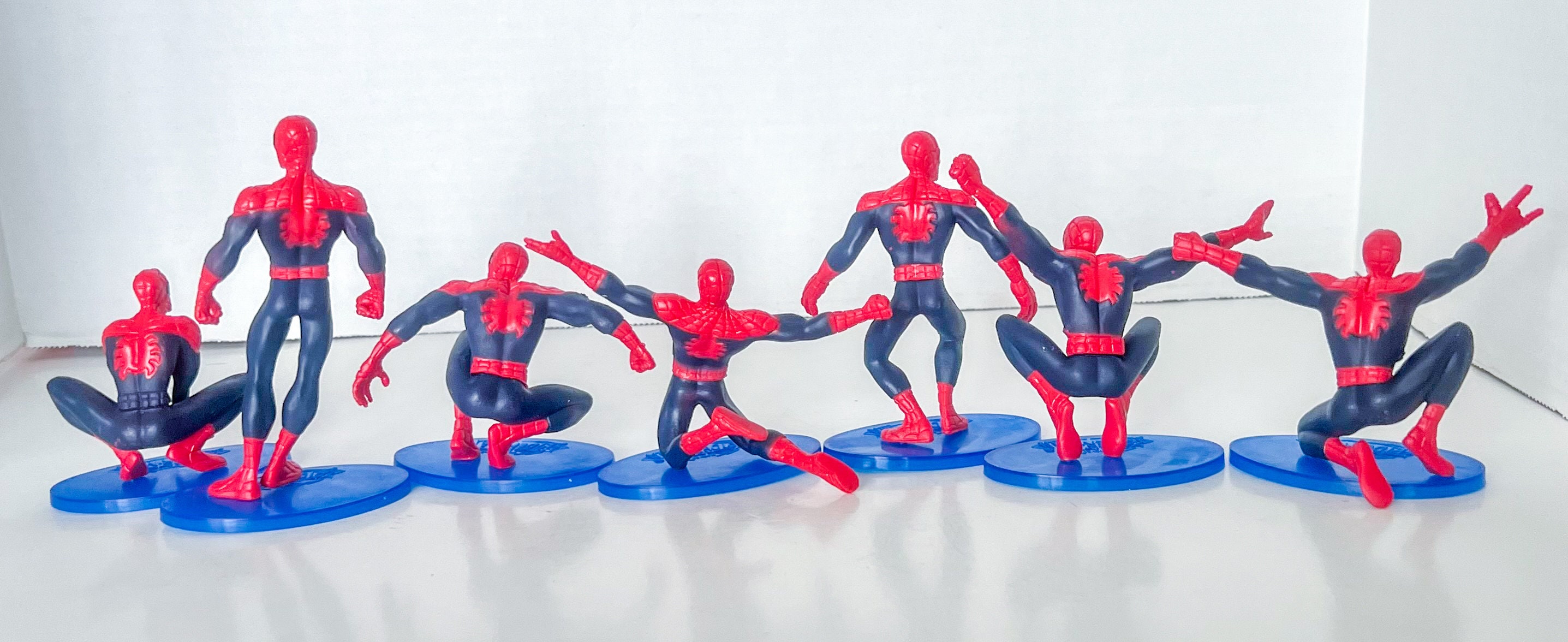 Spider-man Cake Toppers/action Figures - Etsy