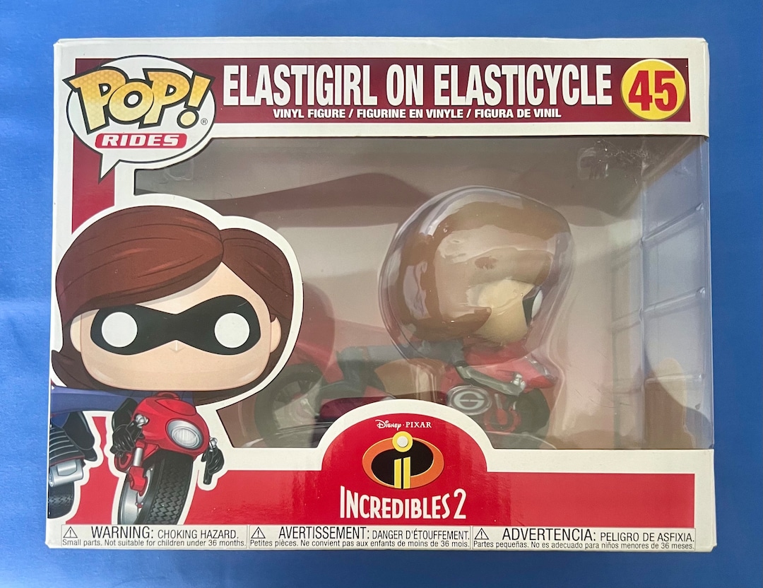 Funko Pop! Elastigirl on Elasticycle - Etsy