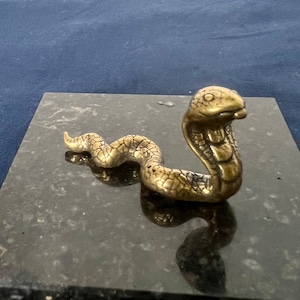 Brass Cobra Snake Tea Pet - Etsy