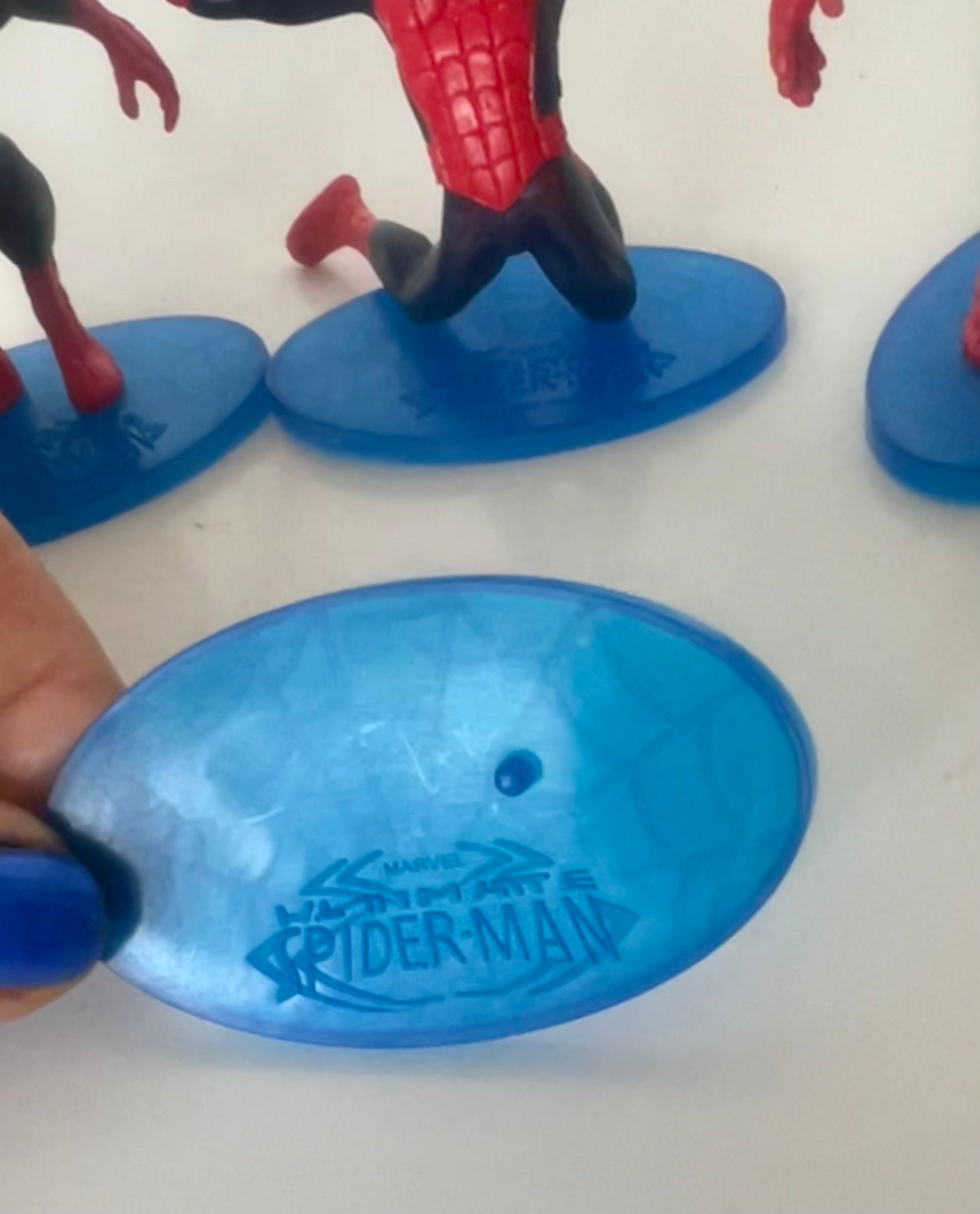 Spider-man Cake Toppers/action Figures - Etsy