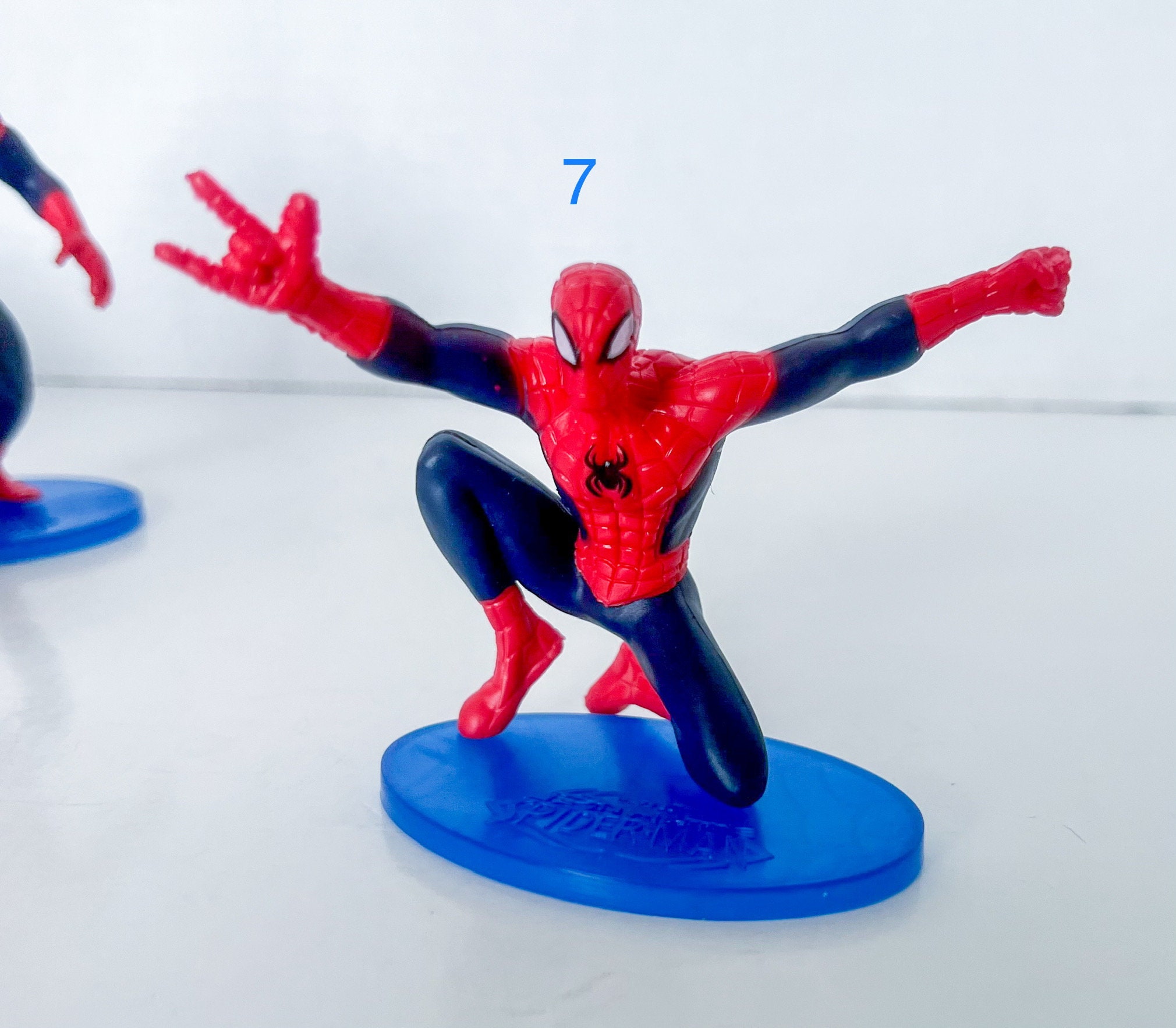 Spider-man Cake Toppers/action Figures - Etsy