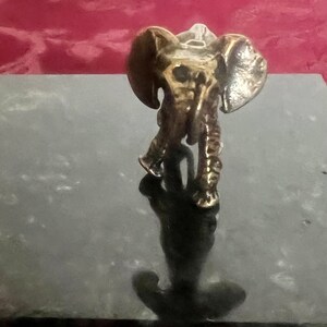 Brass African Elephant Tea Pet - Etsy