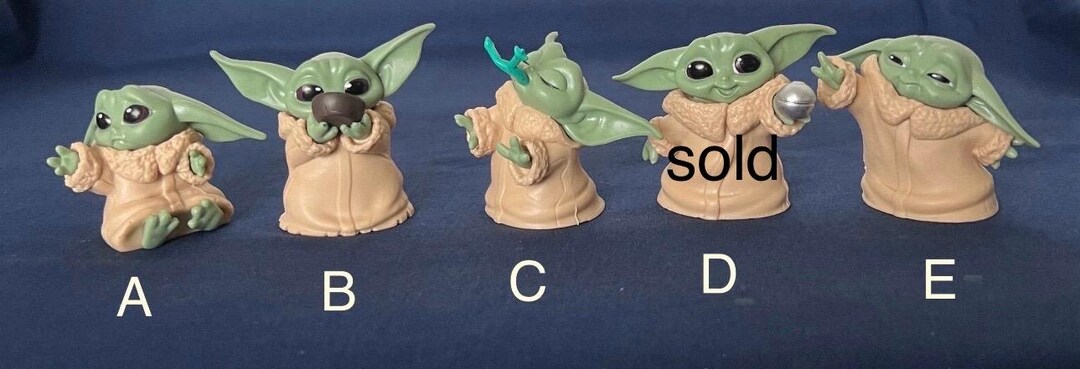 Star Wars Mandalorian Baby Yoda grogu Cake Topper/action Figure - Etsy
