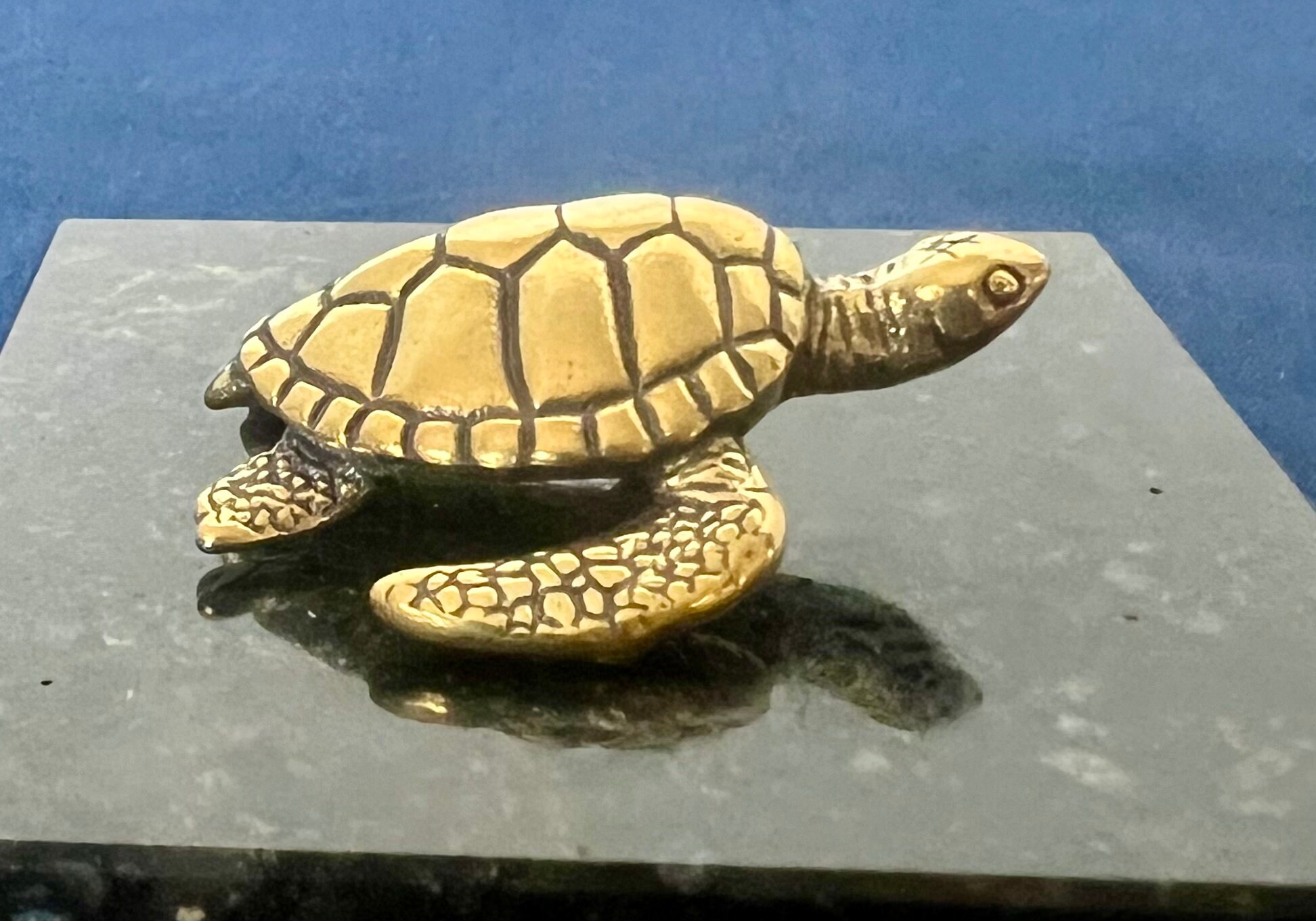 Brass Sea Turtle Tea Pet. - Etsy