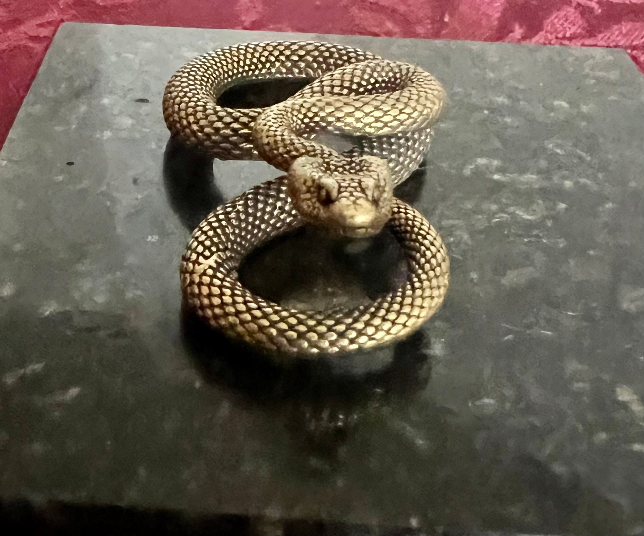Brass Snake Tea Pet - Etsy