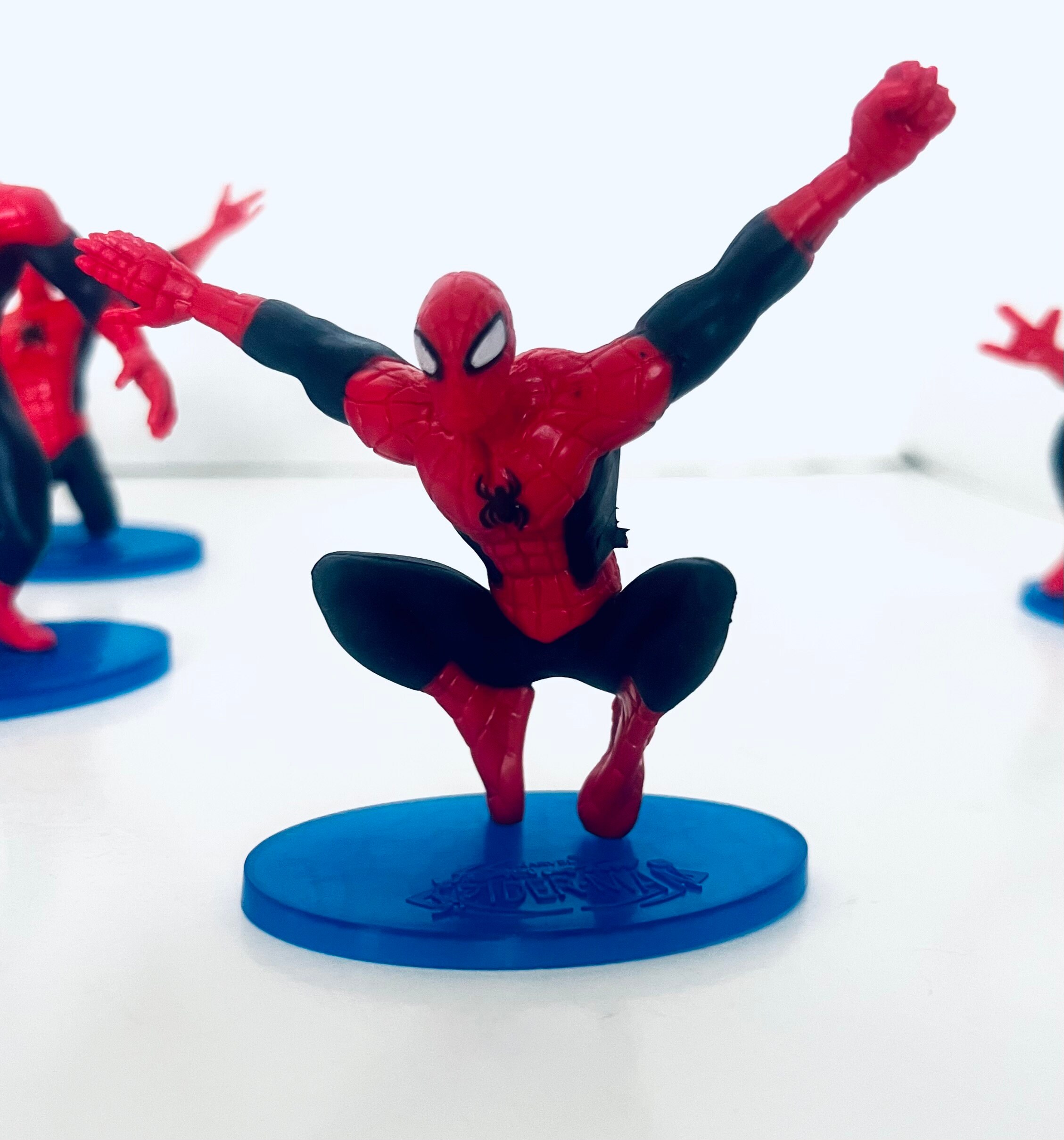Spider Man Cake Toppers/action Figures - Etsy
