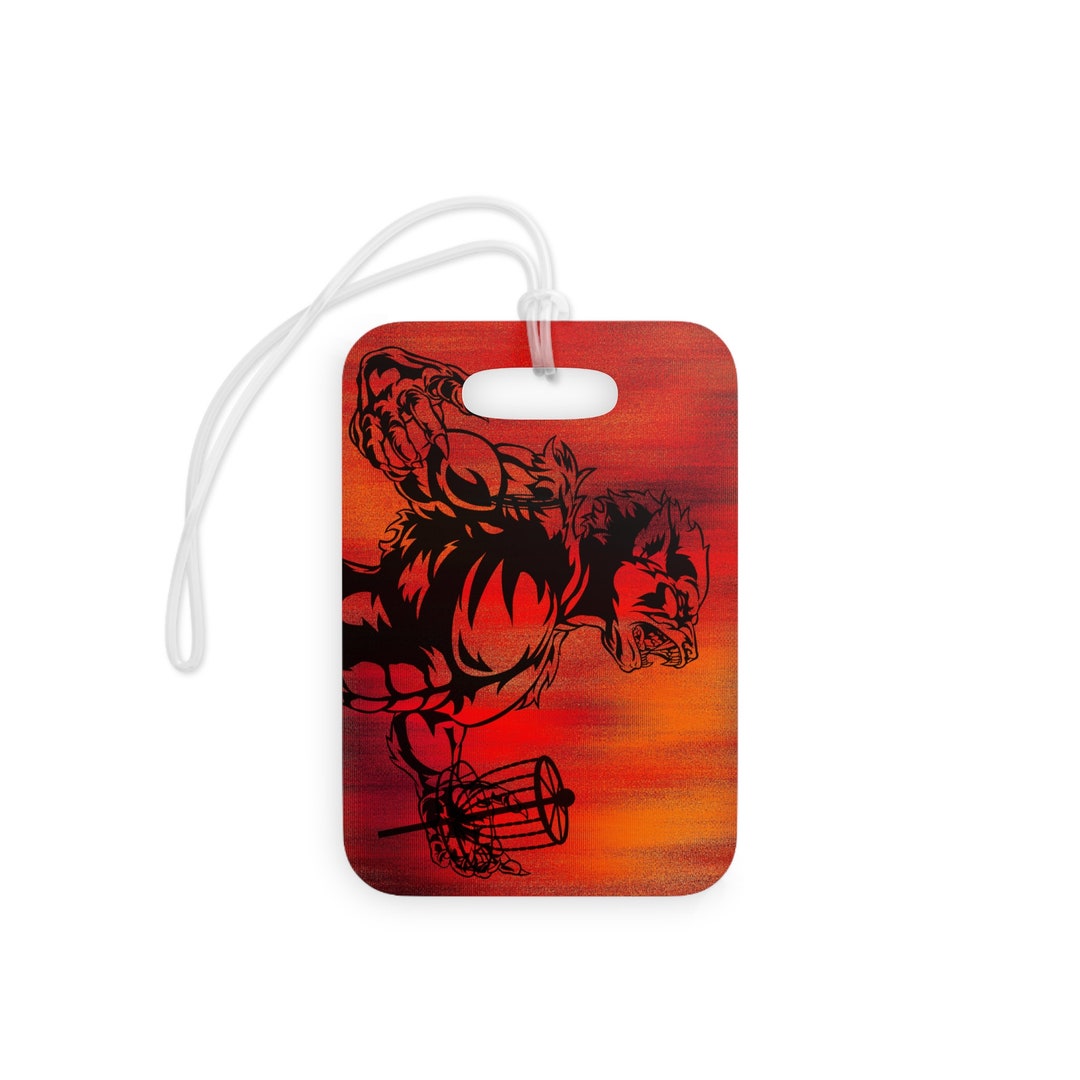 Werewolf Disc Golf Bag Tag Frisbee Golf Tag for Disc Cart - Etsy