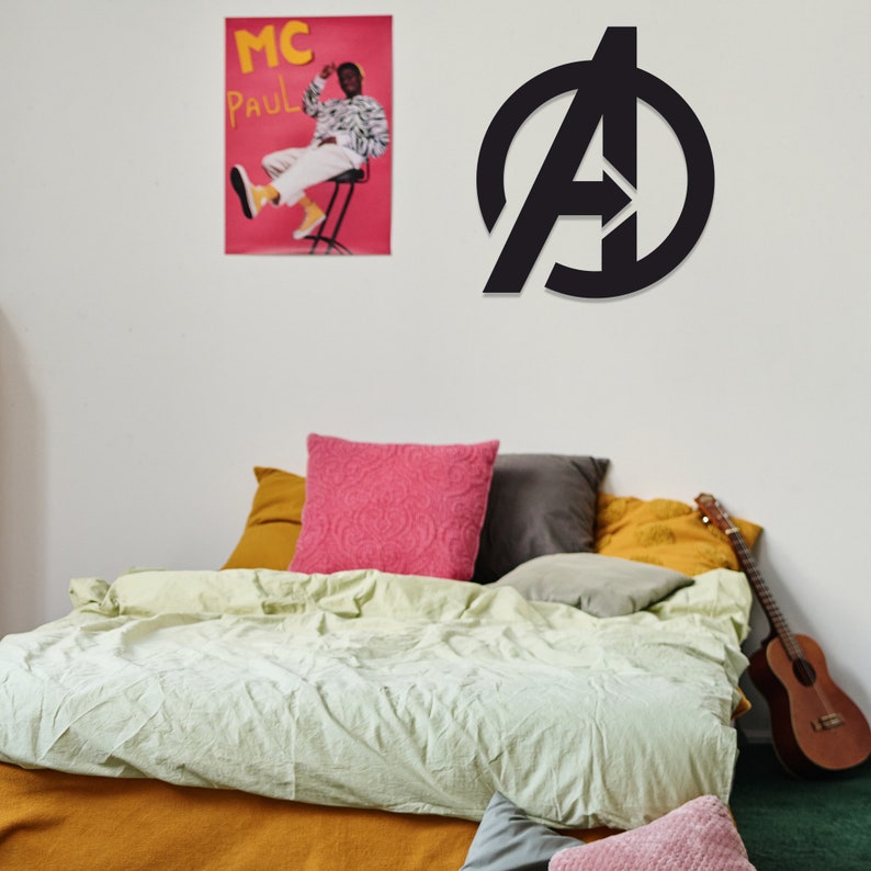 The Avengers RGB Sign Super Heroes Led Lighted Sign Avengers - Etsy