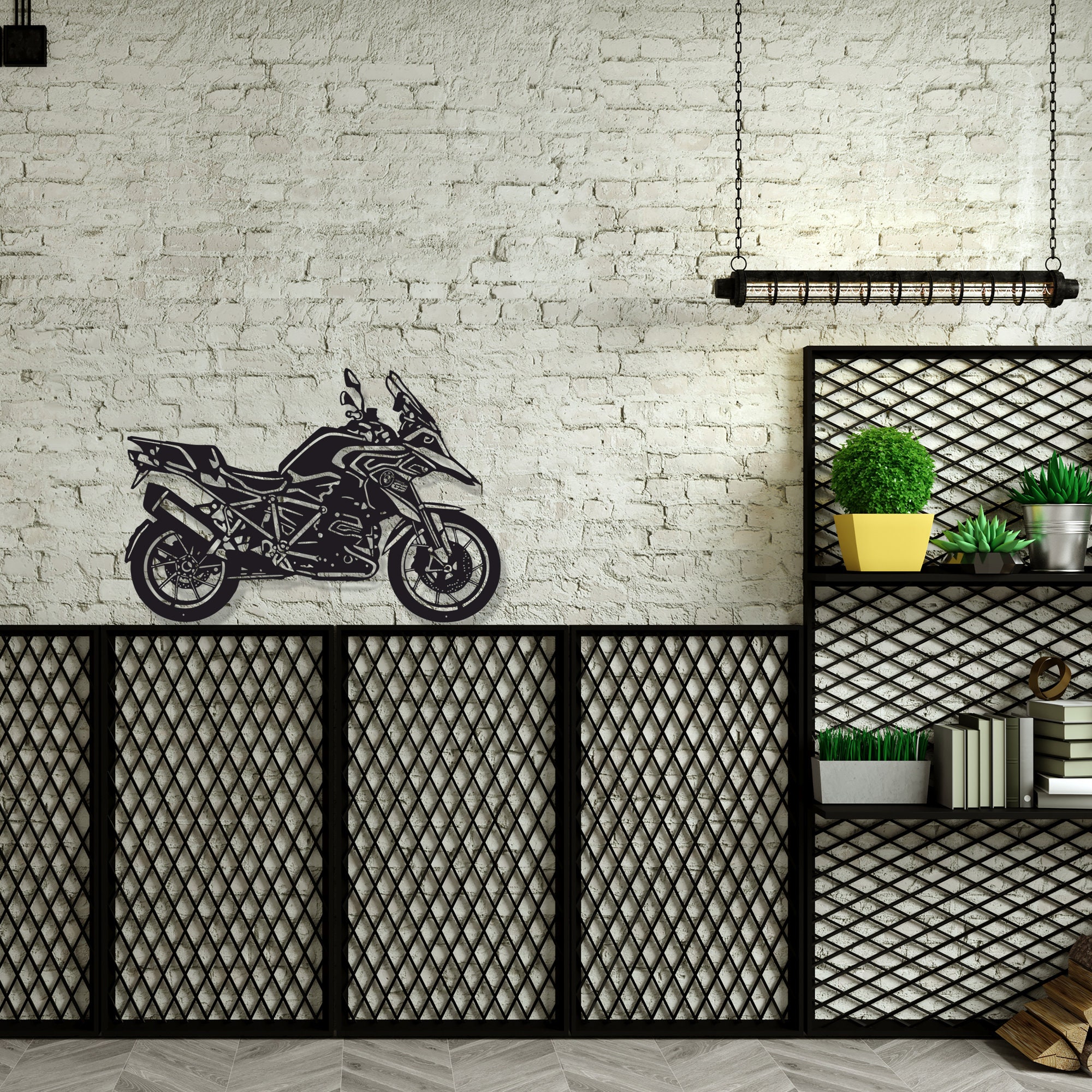BMW Motorcycle Metal Wall Art, Motorcycle Gifts, , Motorroad, Metal ...