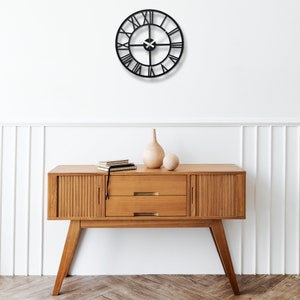 Unique Led Wall Clock, Led Lighted Wall Decor, Modern Led Clock, Metal ...