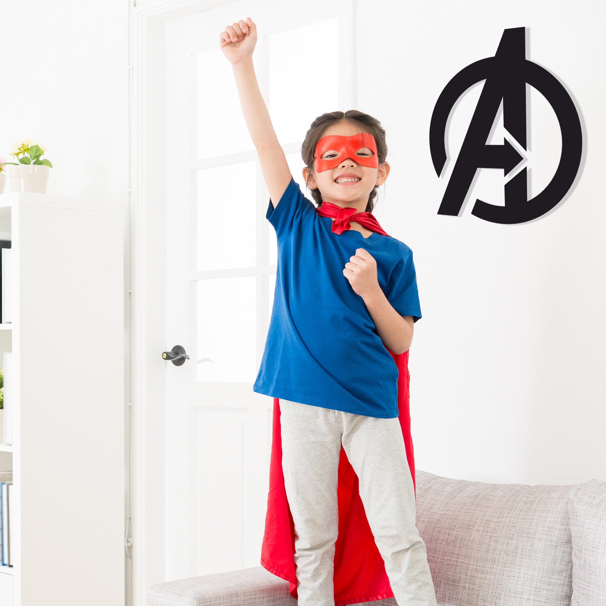 The Avengers RGB Sign, Super Heroes Led Lighted Sign, Avengers Assemble ...