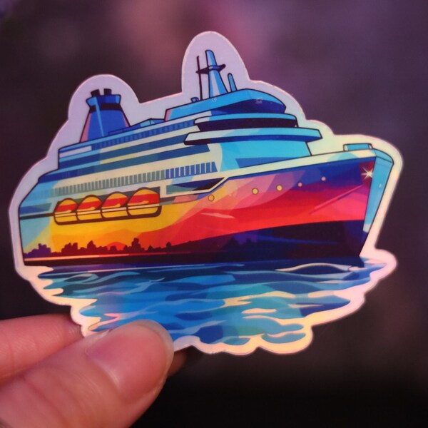 Cruise Ship Stickers - Etsy