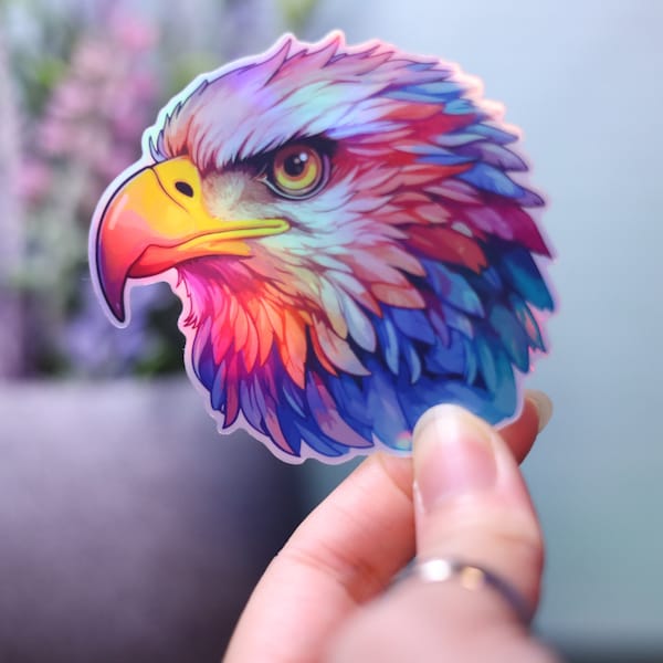 American Eagle Hawk Sticker - Etsy
