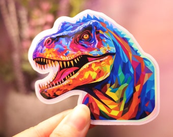 Holographic Hen Sticker Rainbow Decal Water Tag Farm Shiny Handmade Die ...