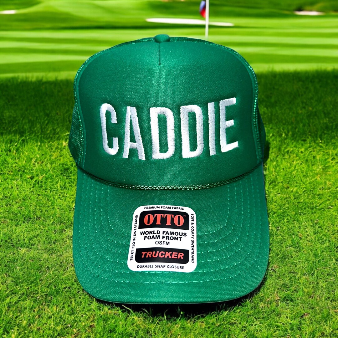 CADDIE Hat Golf Caddie Hat Embroidered Funny Hat Custom Hat Golf Season ...