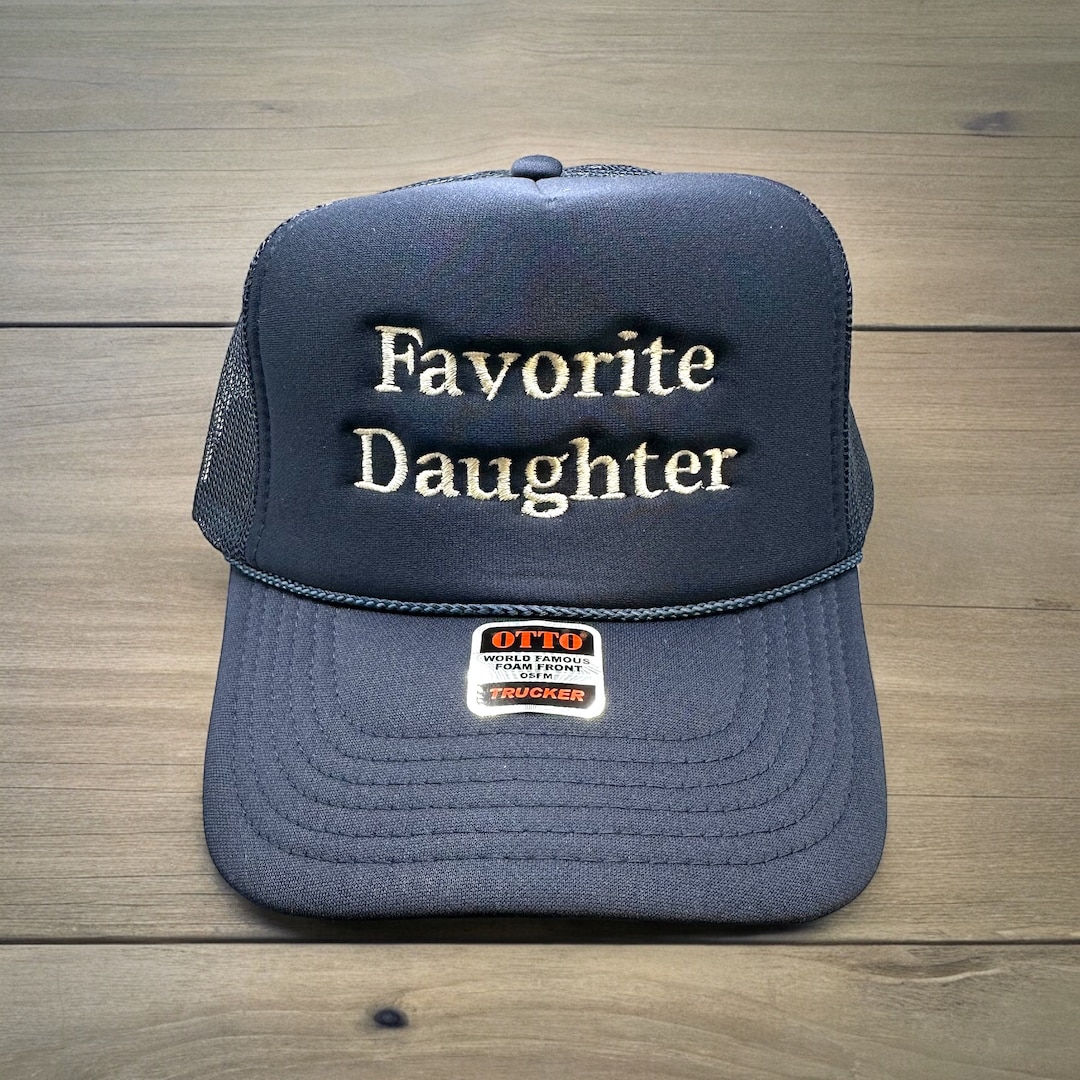 Favorite Daughter Hat, Embroidered, Gift Daughter, Gift for Her, Summer ...