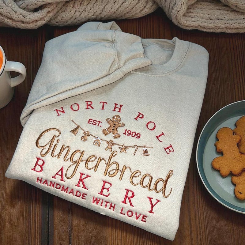 Gingerbread Sweater - Etsy