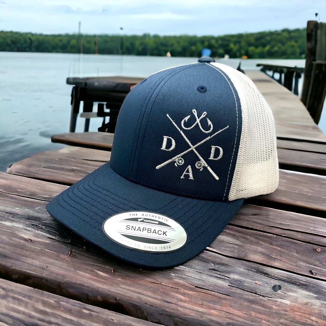 Dad Fishing Hat Embroidered Dad Hat Father's Day Gift Custom Hat ...