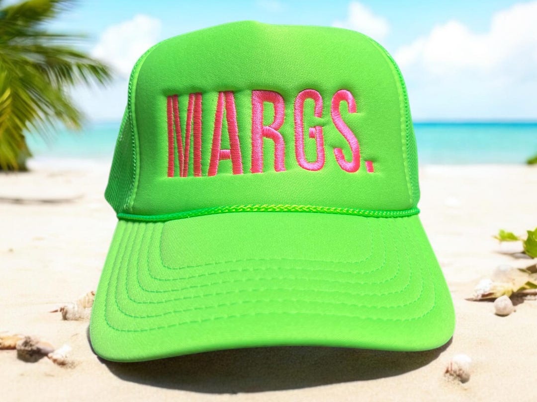 MARGS Hat Embroidered Bachelorette Party Hat Custom Trendy Hat Summer ...